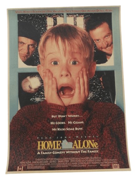 Home Alone Macaulay Culkin Classic Christmas Movie Reproduction Poster ...